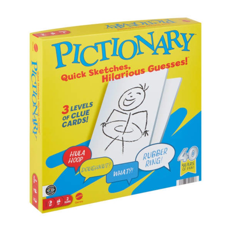 Pictionary – Classic Family Drawing & Guessing Game – baluba